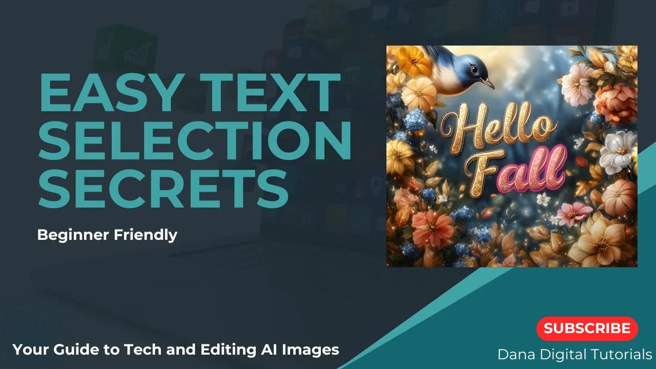 Master Text Selection in Minutes with Photoshop's Hidden Gem - YouTube