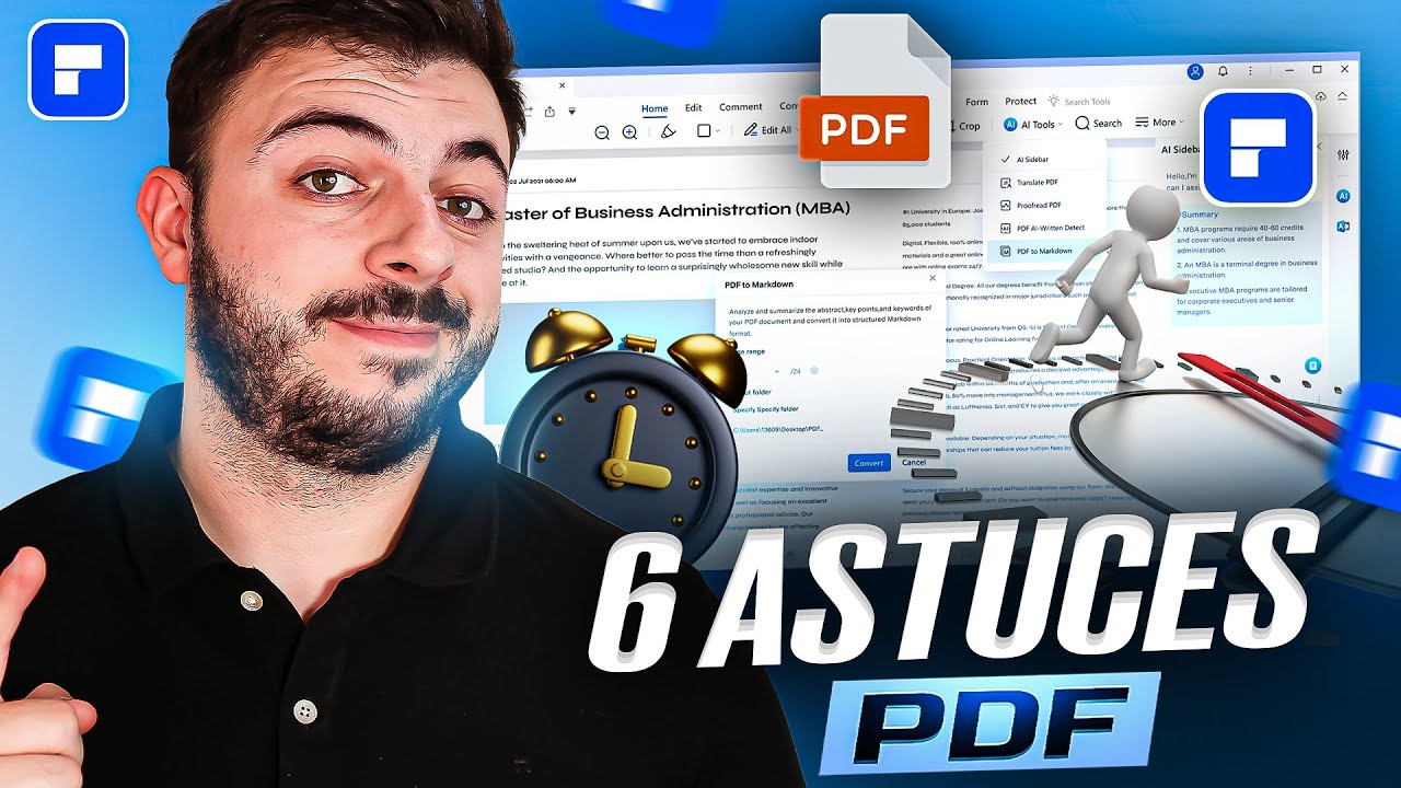 PDFelement: 6 astuces pour être plus efficace avec vos PDF ! - YouTube