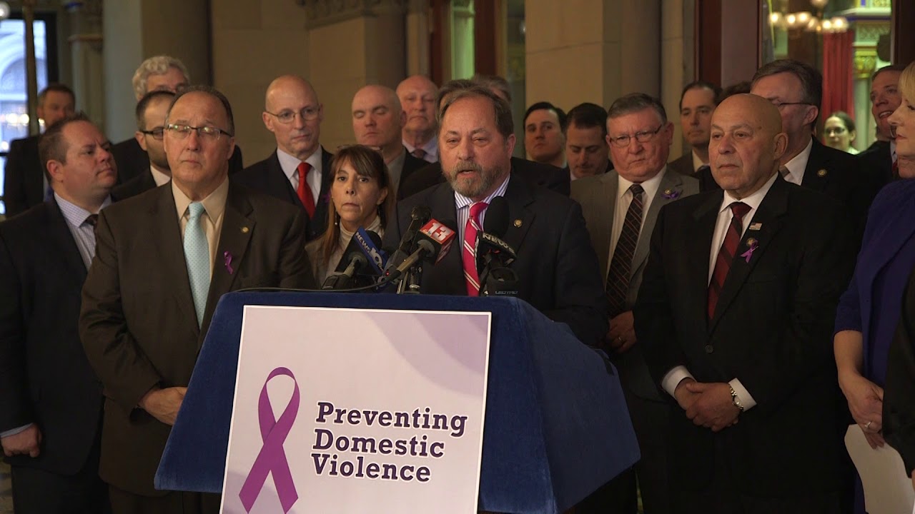 Assemblyman Steve Hawley Speaks on Preventing Domestic Violence - YouTube