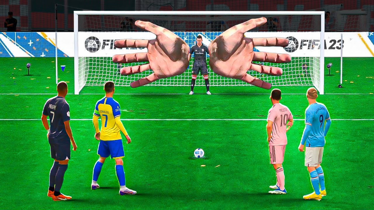 I Took 100 Shots on the Best Goalkeeper in FIFA - YouTube