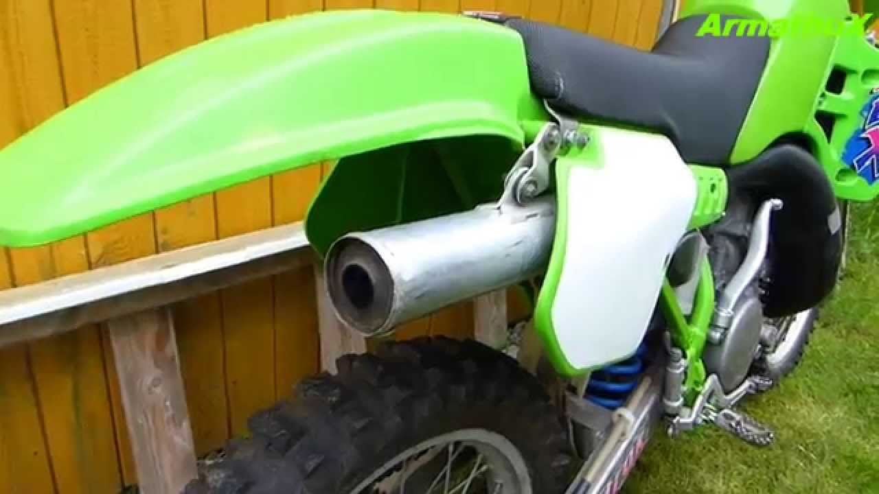 KX500 Soundcheck Idle (Pro-Circuit Pipe) - YouTube