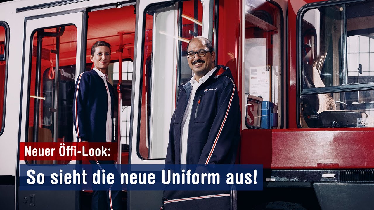 So sieht der neue Wiener Linien Look aus! - YouTube