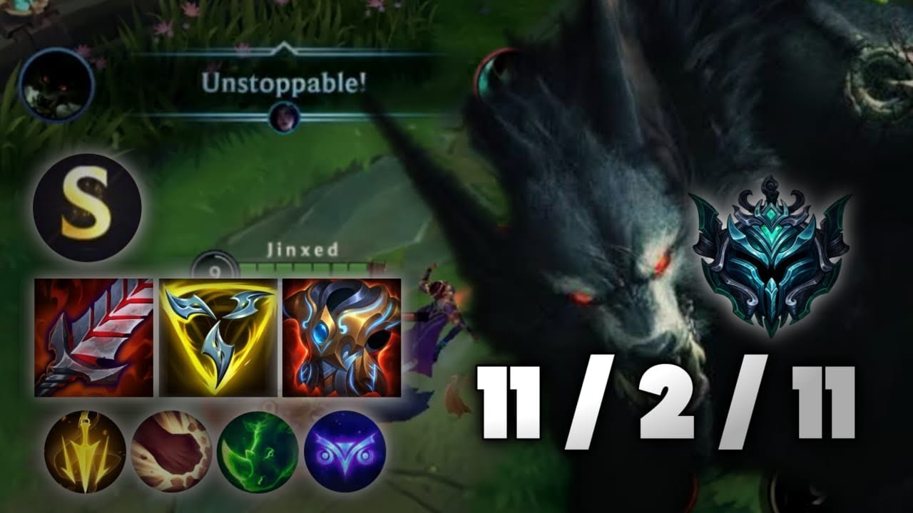 WILD RIFT WARWICK : STILL OP JUNGLE IN PATCH 4.1b | NEW BUILD OP ...