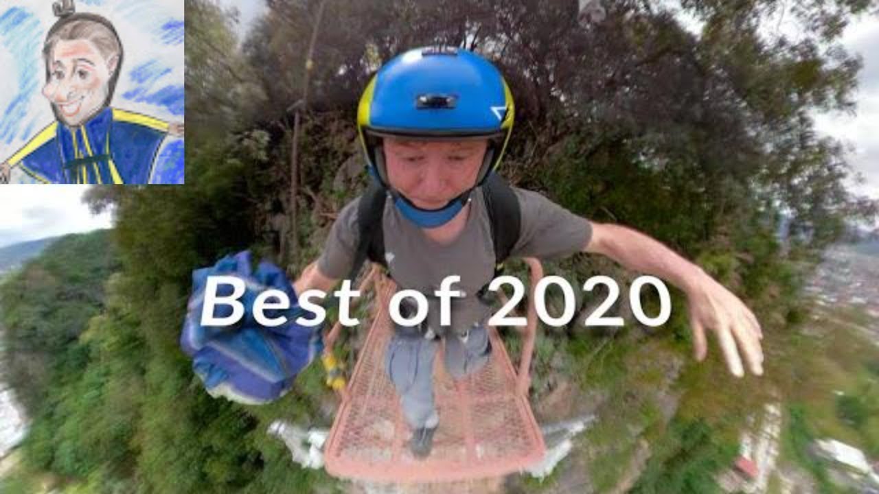 Best of 2020: BASE jumping compilation - YouTube