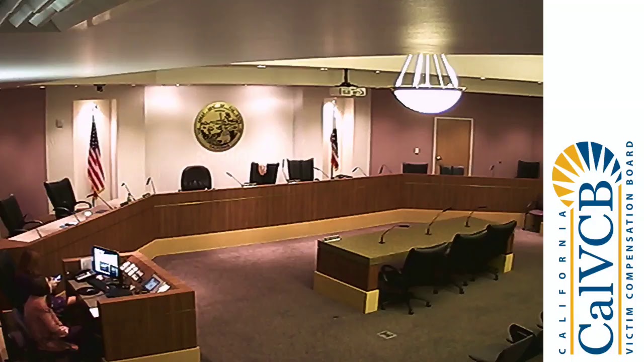 California Victim Compensation Board Meeting - YouTube