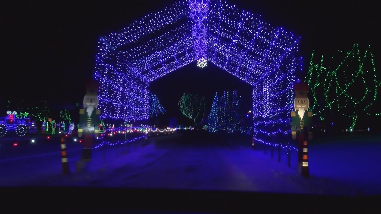 Lights of the Northwoods opens for ninth year - YouTube