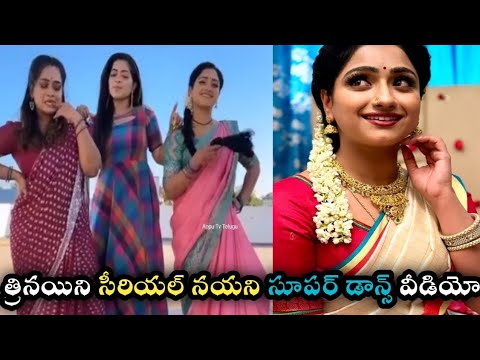 Actress Nayani dance👌trinayani serial today episode Zeetelugu serials ...