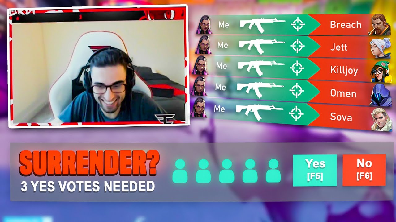 I MADE THE ENEMY TEAM SURRENDER !! | FaZe Corey - YouTube