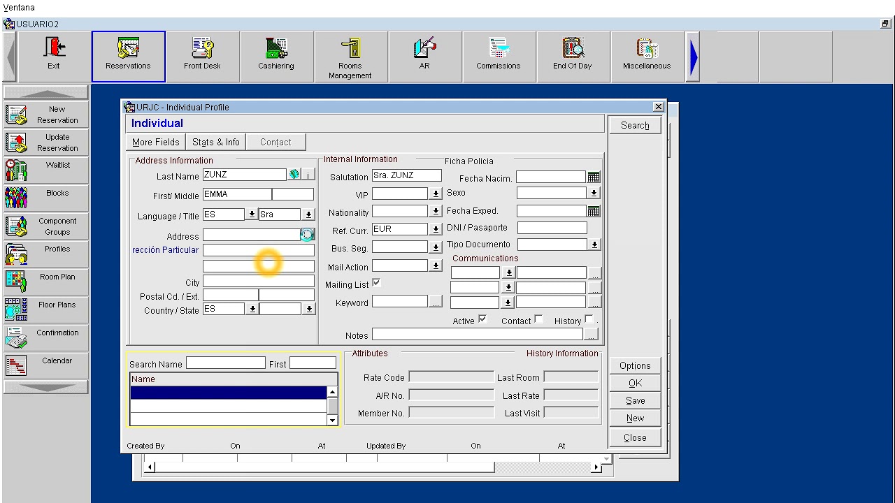 PROFILE INDIVIDUAL (ADDRESS INFORMATION) - YouTube