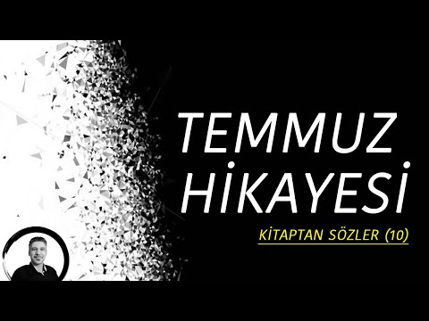 Soner Tarcan - Temmuz Hikayesi - Kitaptan sözler (10)