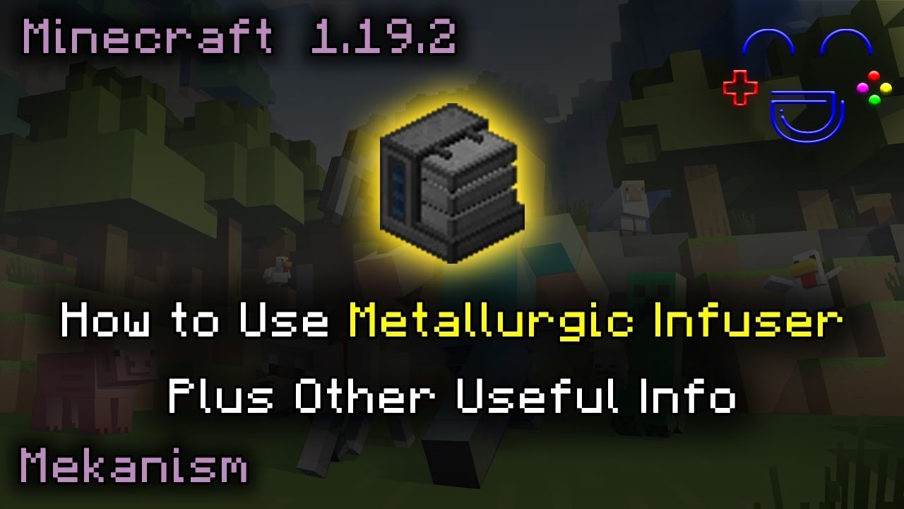 How to Use Metallurgic Infuser Mekanism MC 1.19.2 - YouTube
