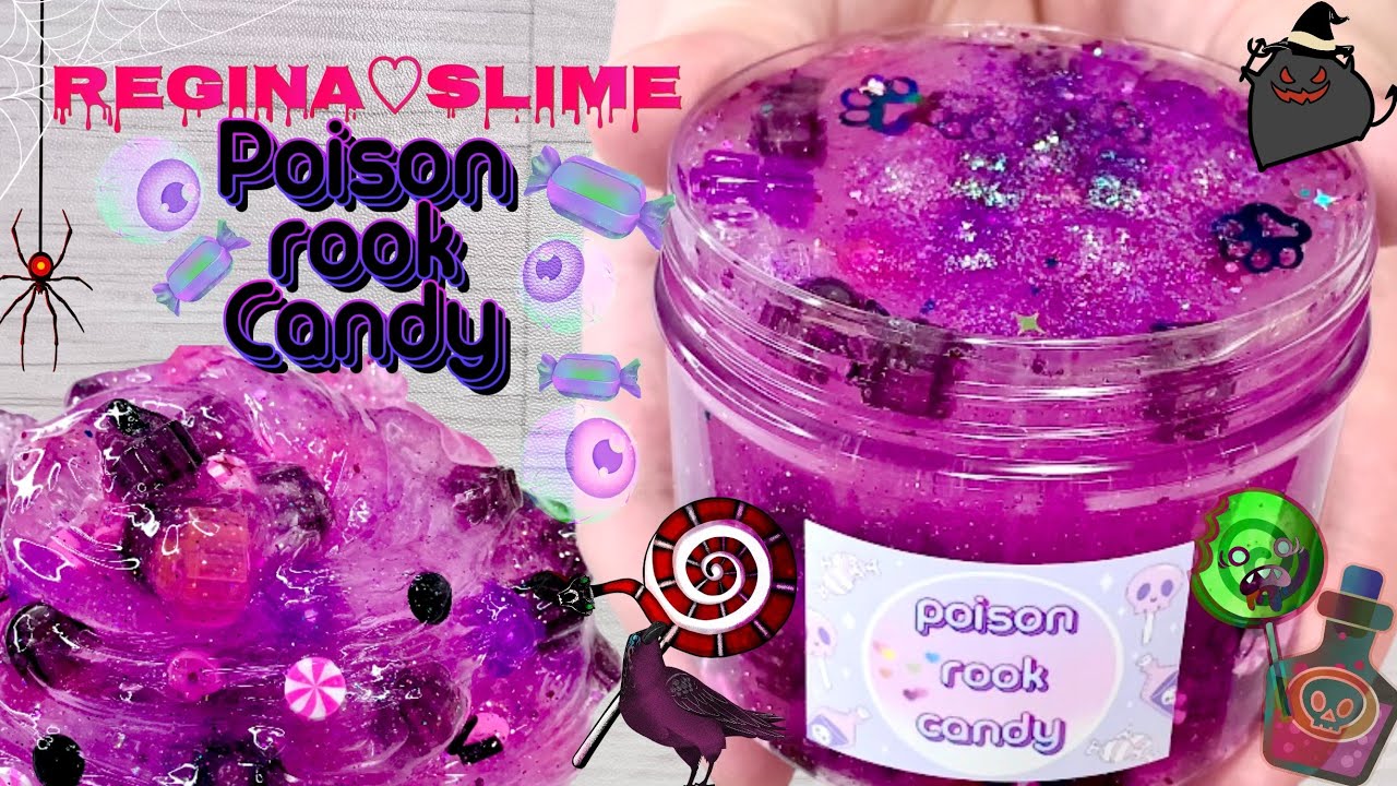 Regina♡slime-October restock-💀Poison rook Candy🍬魔法のハロウィンキャンディ【スライムレビュー ...