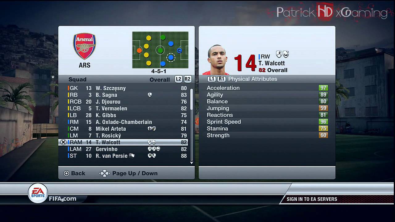 Fifa 12 | How to play with: Arsenal London | by PatrickHDxGaming | HD ...