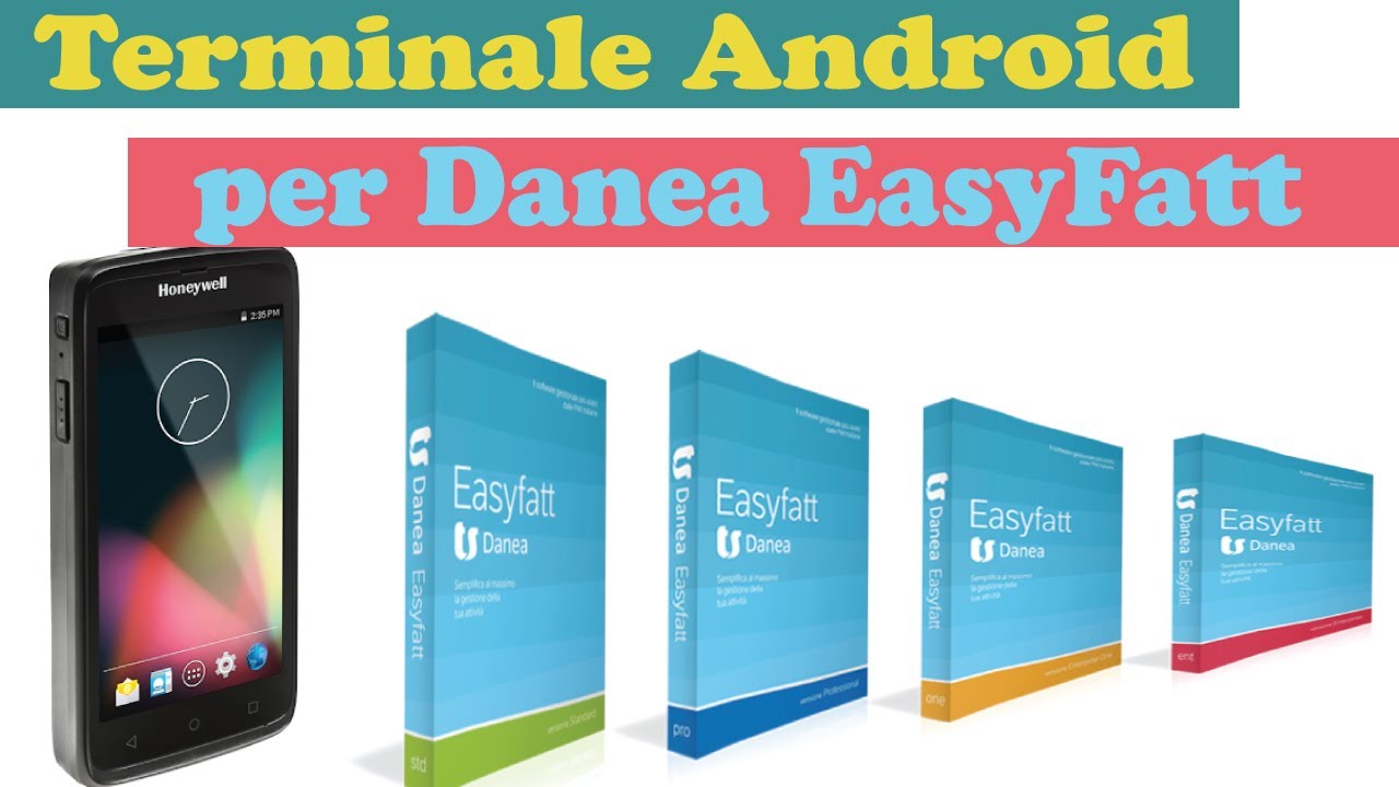 Terminale Android per Danea EasyFatt - YouTube