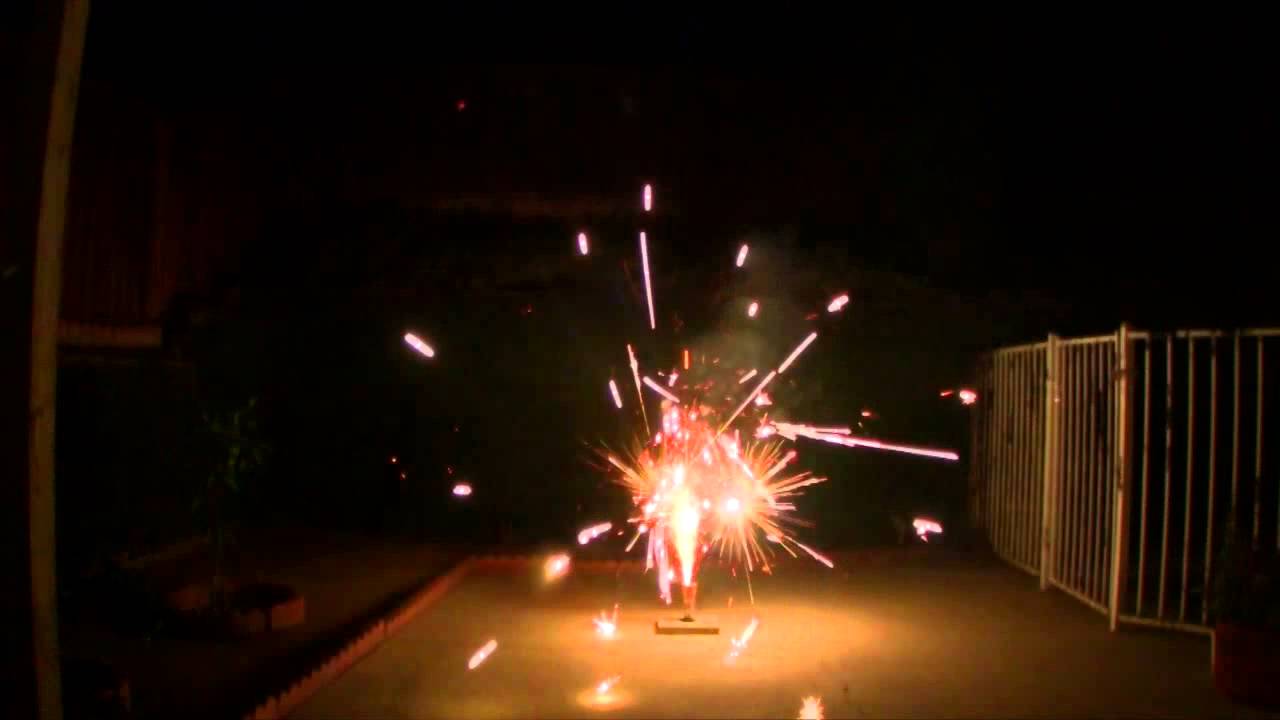 TNT Fireworks - Parfait Fountain - YouTube