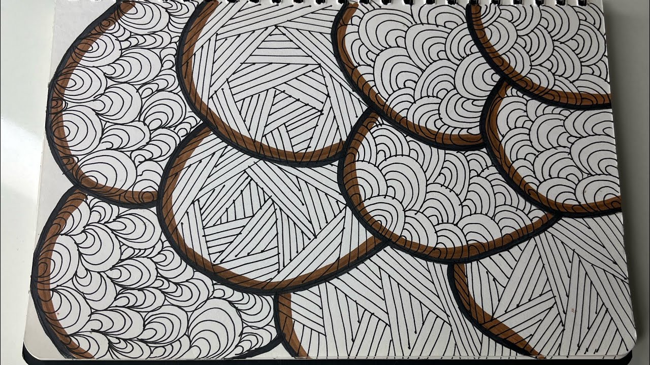 Relaxing Zen art | Zentangle Art for Beginners | Zentangle doodle art ...