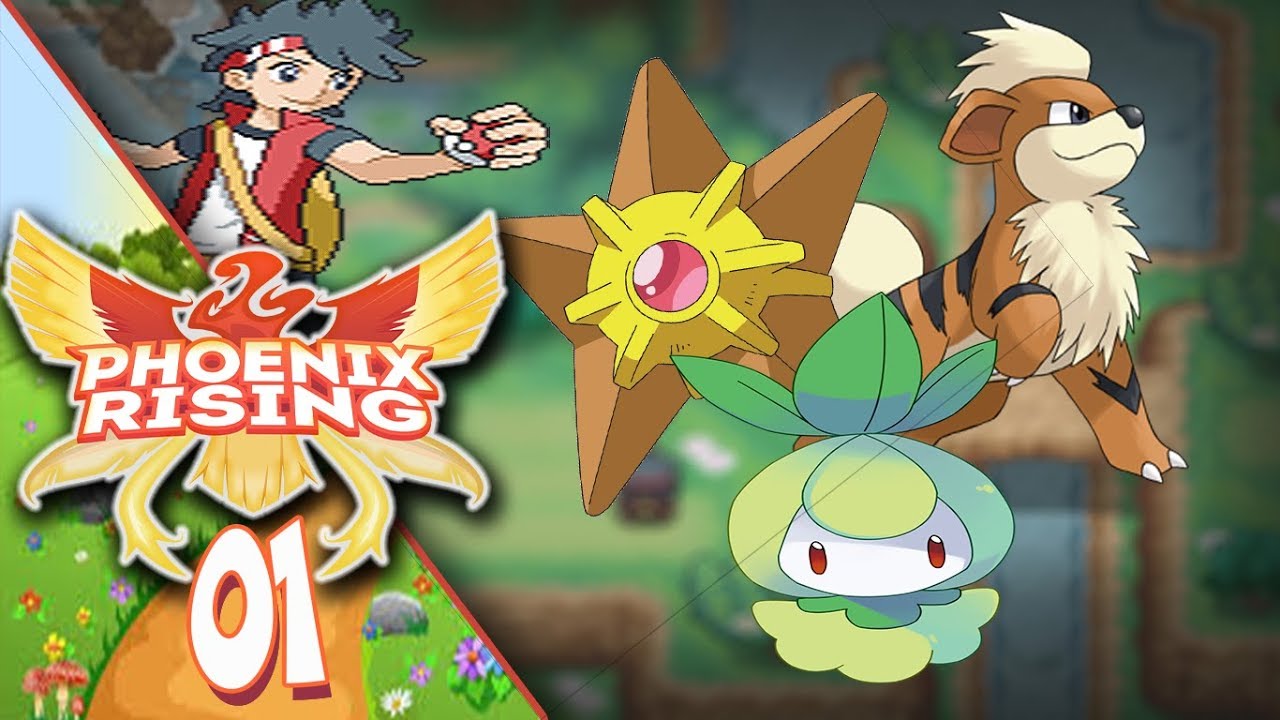 CHOOSE MY STARTER! Pokemon Phoenix Rising Let's Play w/ Wheelie! Ep. 1 ...
