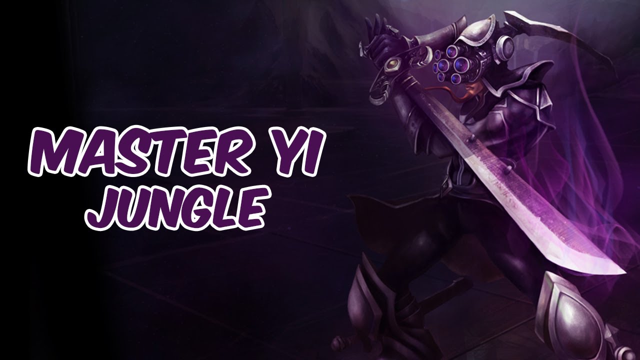 League Of Legends - Master Yi Jungle - Full Game Commentry - YouTube