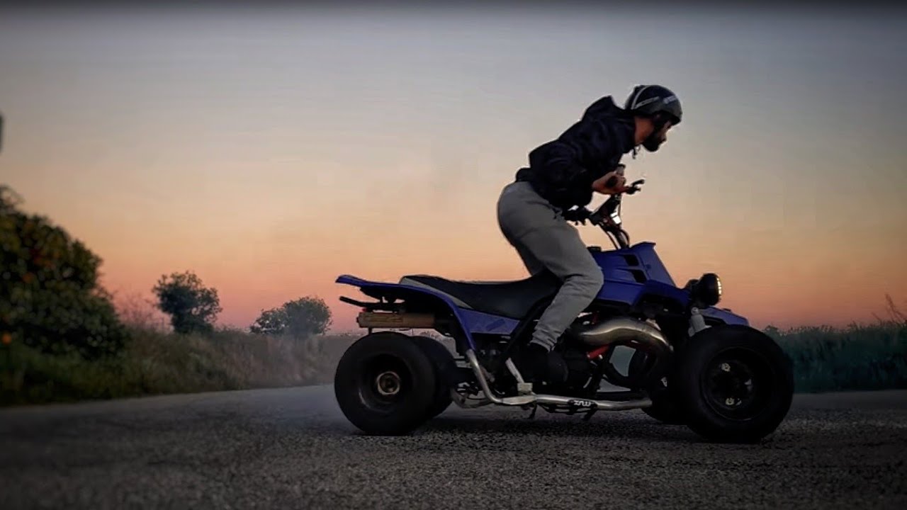 Yamaha Banshee 350 First Ride 2019 Slow Motion 4K - YouTube