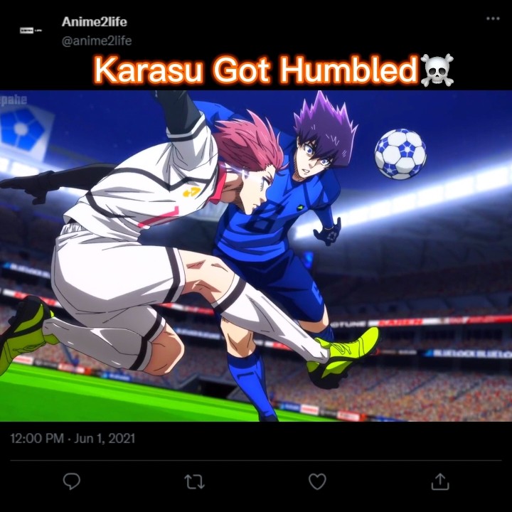 Karasu got Humbled 🥶#anime #animeedit #bluelock #edit #karasu # ...