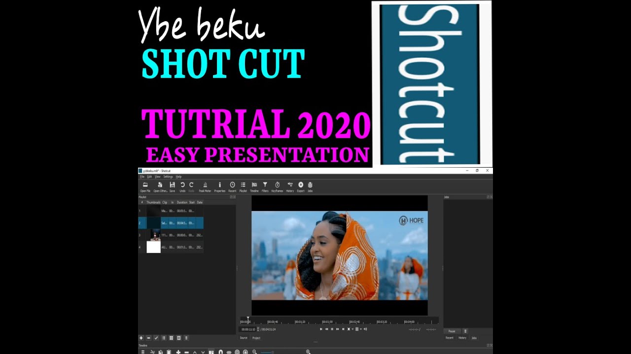 SHOT CUT 2020 EASY PRESENTATION TUTORIAL - YouTube