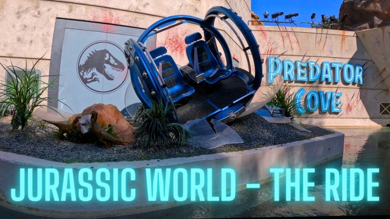 Jurassic World The Ride Universal Studios Hollywood Indominus Rex T Rex ...