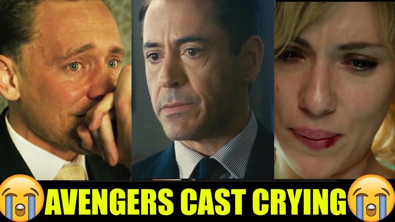 Avengers 4: Endgame Cast Crying In Sad Movies - Greatest Acting - YouTube