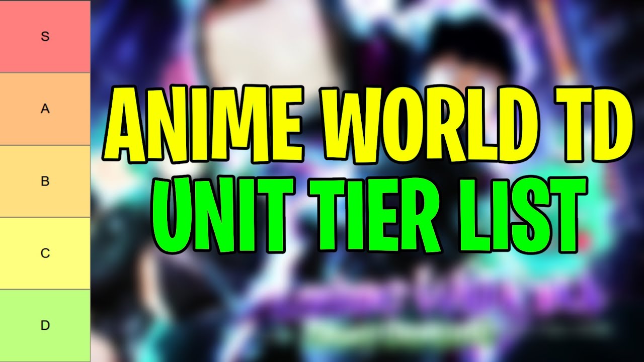 [New] Anime World Tower Defense Tier List (2024) | All Units Ranked ...