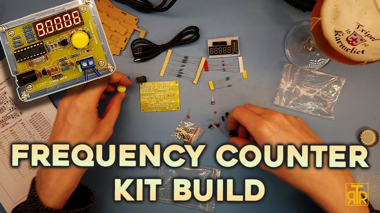 Building a frequency counter kit from AliExpress in real time while ...