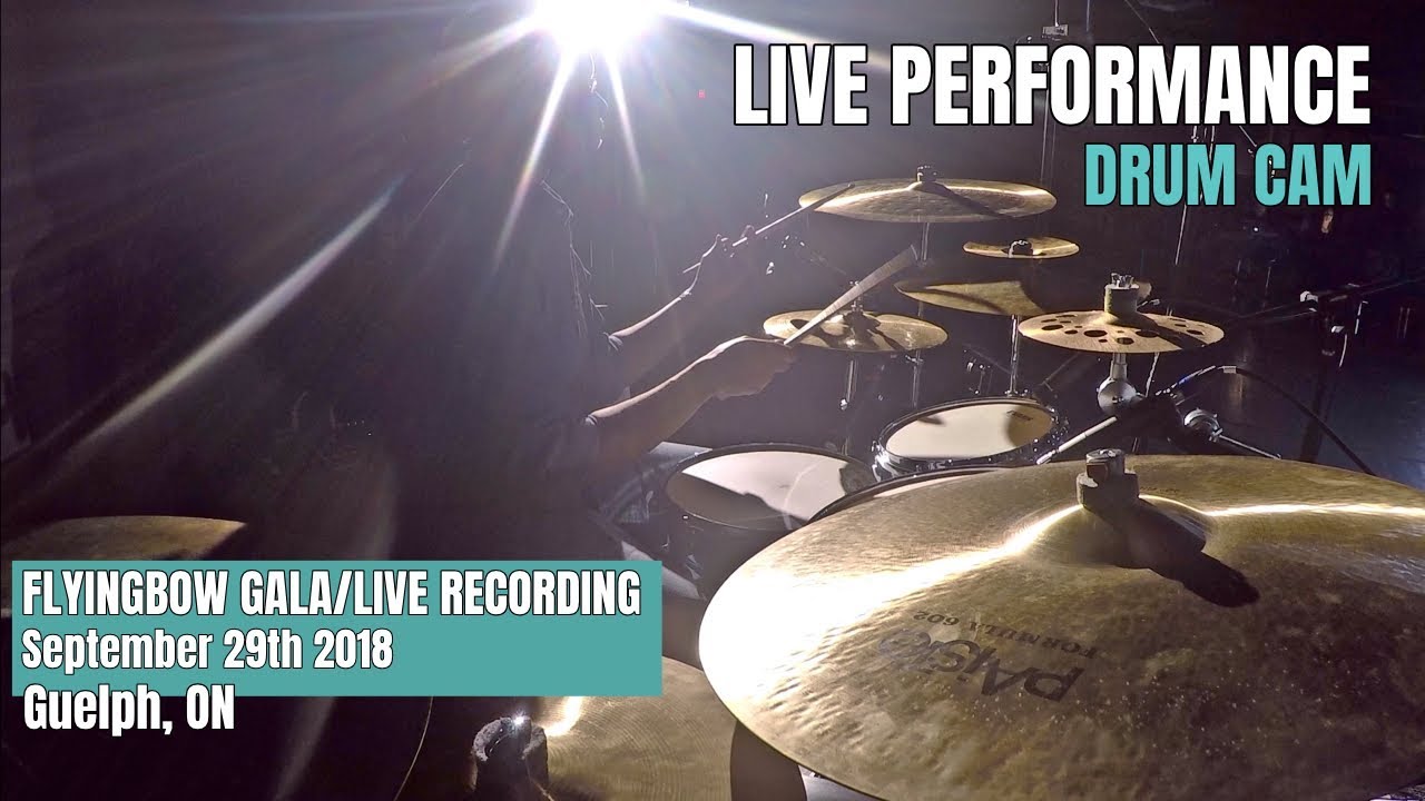 LIVE PERFORMANCE - DRUM CAM FOOTAGE | Sept 2018 - YouTube