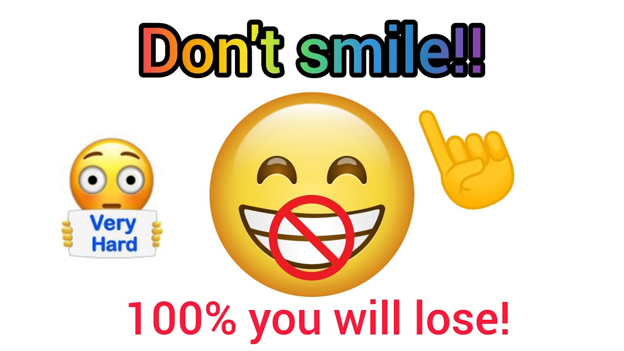 Don't smile Whille Watching This Video... (Super Hard) - YouTube