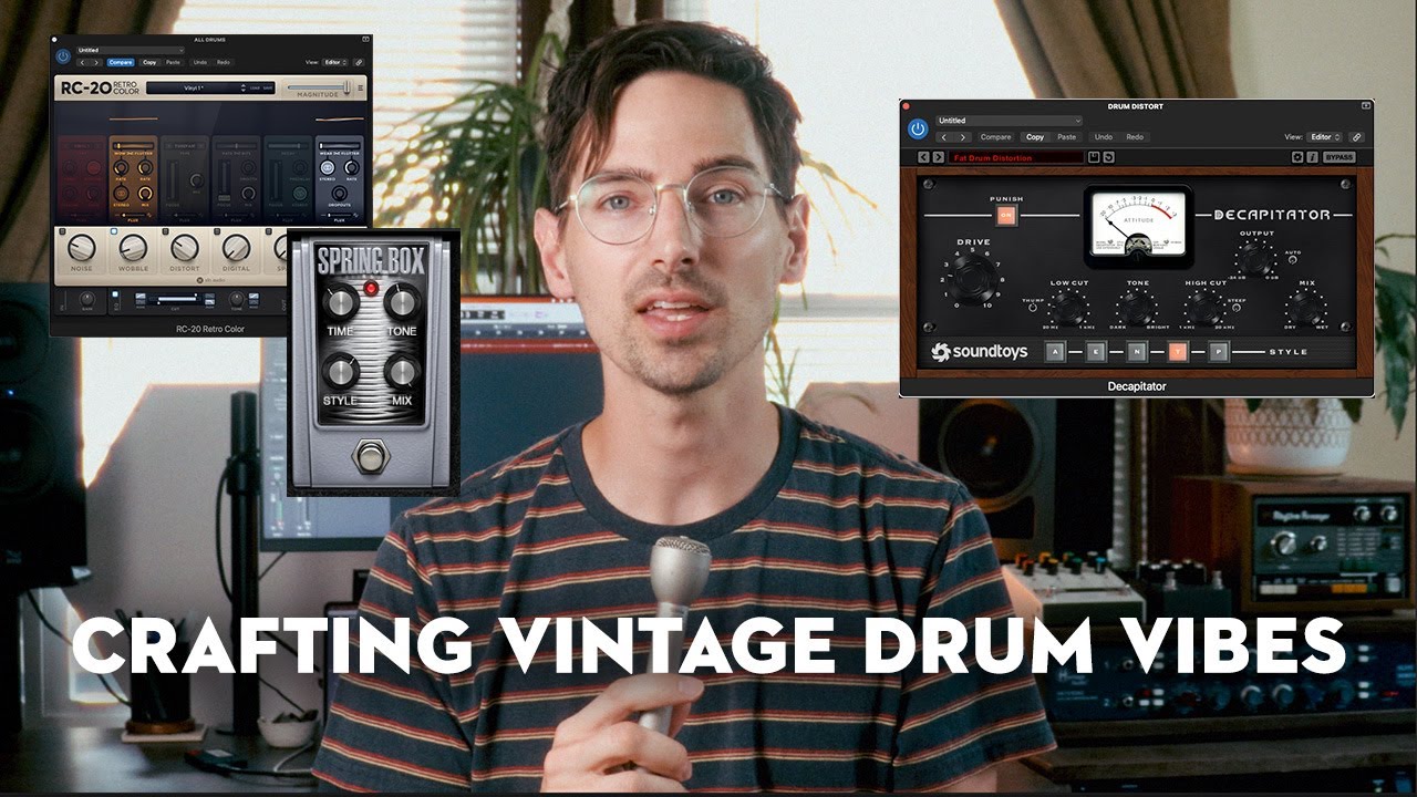 3 tips for mixing vintage drum sounds for Indie Rock - YouTube