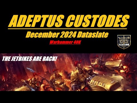 Custodes December 2024 Dataslate The Bikes are Back! Warhammer 40k ...