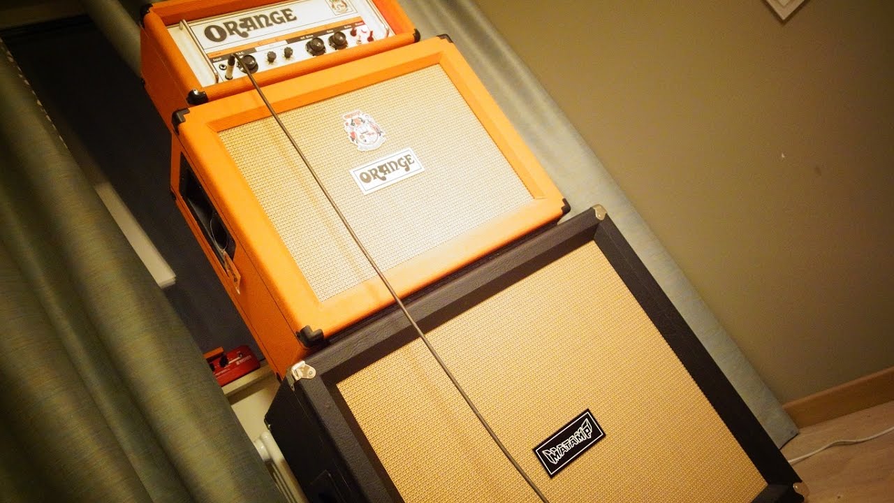 Orange OR120 OR100 Matamp doom stoner rig - YouTube