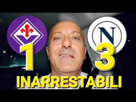 😱PAZZESCHI‼️FIORENTINA-NAPOLI 1-3🔥HOJLUND SUBITO IN GOL