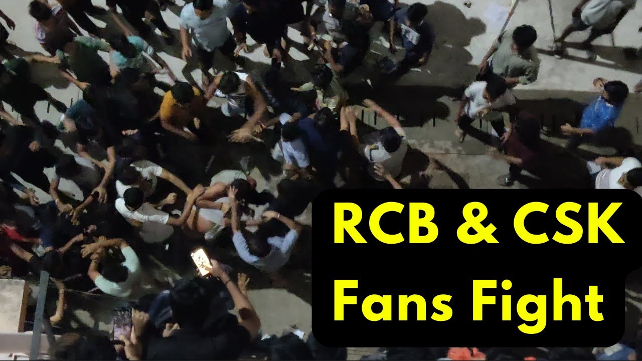 RCB fans and CSK fans FIGHT in Hostel #cskvsmi #ipl #cskvsrcb #ipl2023 ...