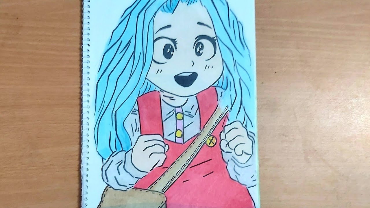 Drawing ERI CHAN from my hero academia - YouTube
