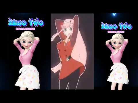 Elsa joins Tiktok PiuPiu Copines Phao 2 Phut hun| Zero 2| Kaiz remix  dance challenge |Zepeto