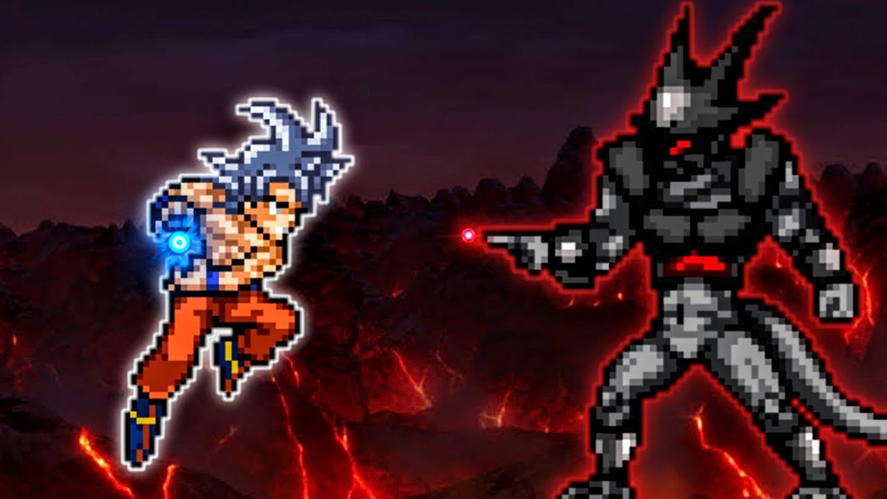 Goku MUI DBFZ V4 OP (New) VS Archon OP in Jump Force Mugen - YouTube