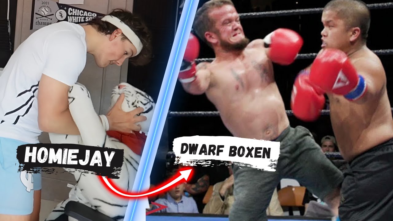 Jay reagiert auf DWARF BOXING 🥊 I Brutaler Fight - YouTube
