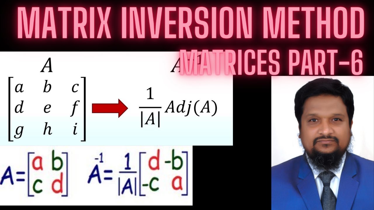 Matrix Inversion Method - YouTube