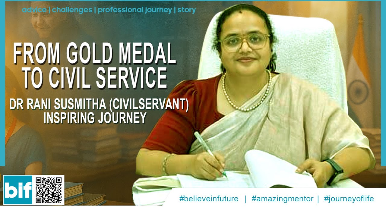 From Gold Medal to Civil Service: Dr Rani Susmitha’s Inspiring Journey ...