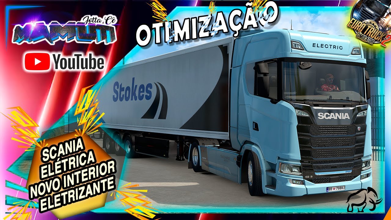 ELA VEIO ELETRIZANTE MAS O DESEMPENHO DO GAME NADA ETS 2 1.50 - YouTube