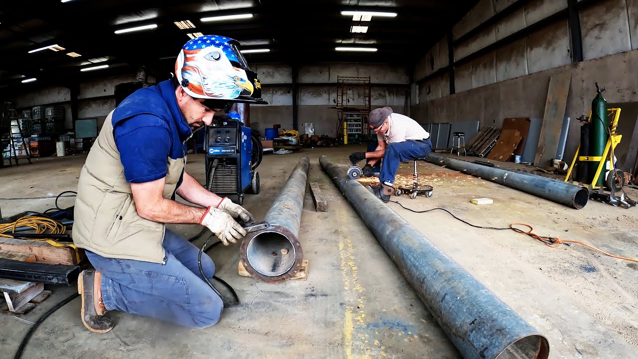 METAL FABRICATION AND TIMELAPSE - YouTube