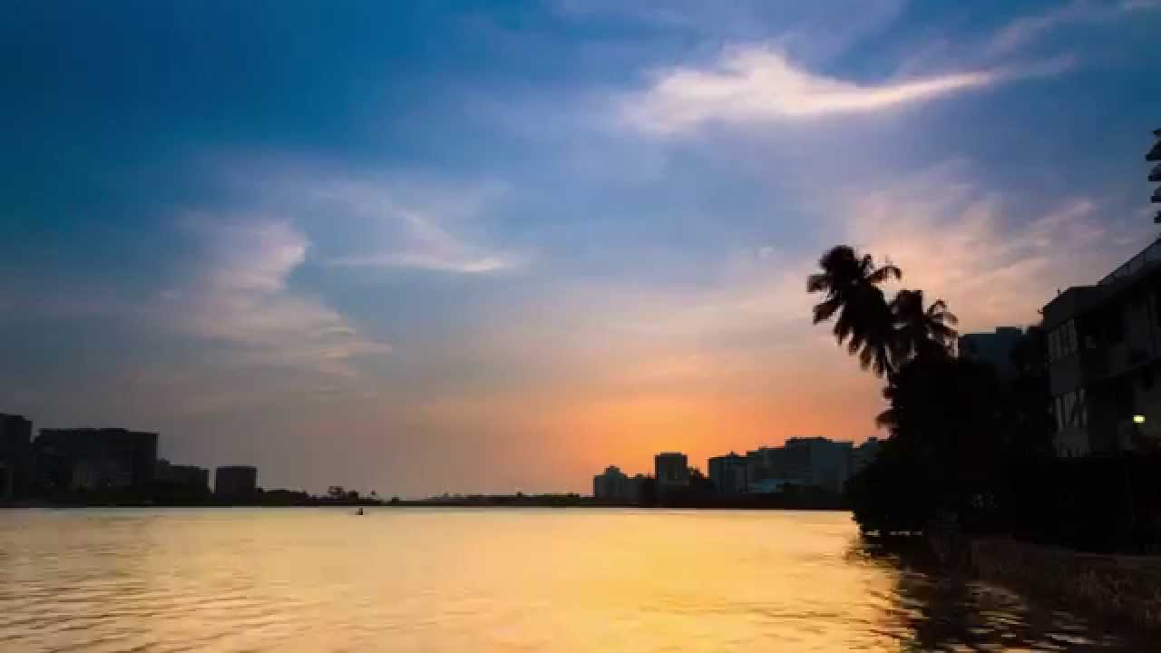 Sunset Lagoon - Puerto Rico San Juan - timelapse 4K - YouTube