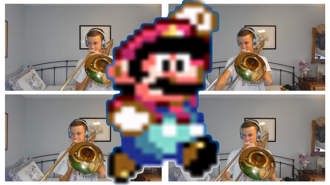 Overworld Jazz (Overworld Theme from Super Mario World) | Trombone ...