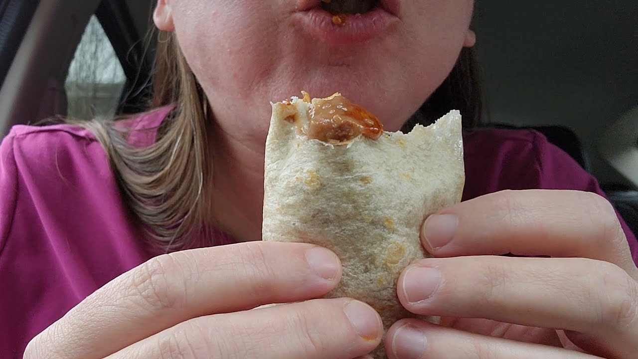 Lunch time! Loudly Chewing A Taco Bell Burrito & Taco! I Have Some ...