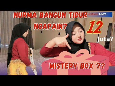 BANGUN TIDUR TERUS ROOM TOUR lanjut kegiatan harian Nurma dan terakhir UNBOXING MISTERI BOX ???? 😱😱😱