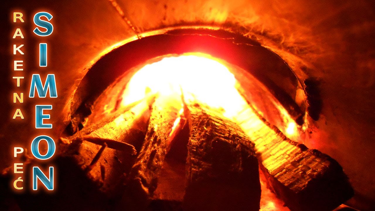 Raketna pećka - od ideje do realizacije - YouTube