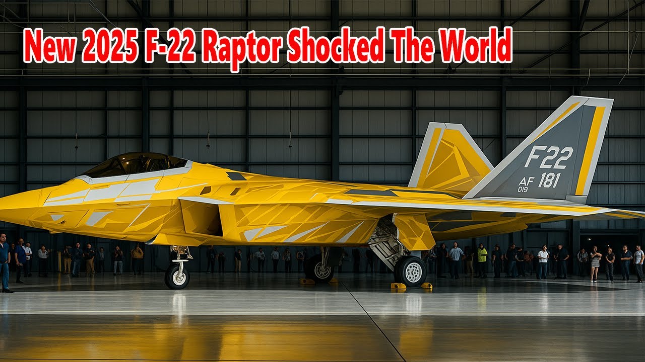 F-22 Raptor 2025 Siêu tiêm kích Mỹ gây chấn động toàn cầu - YouTube